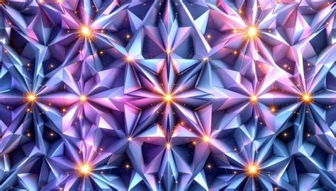 Free Prismatic Metal Patterns Image Geometric Prismatic Crystalline Download At Stockcake