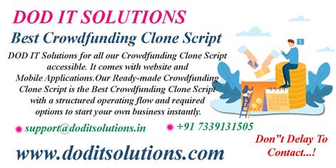 Crowdfunding Clone System — Dod It Solutions By Dodreadymadeclonescript Medium