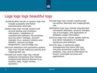 Loggingenmonitoringpresentatiemetpenetratietesten PPTX