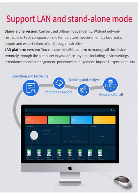 Intelligent Temperature Detection Infrared Thermometer With Facial Recognition Attendance System