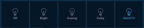 Custom Widget Scene Select Button HABPanel OpenHAB Community