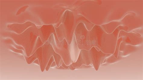 4k Abstract Undulating Waveform Stock Footage Video Of Mesh