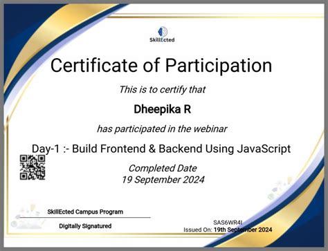 Dheepika Ravikumar On Linkedin Webdevelopment Javascript Frontend