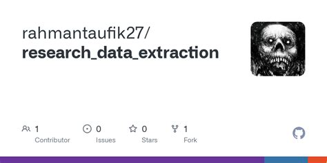 Github Rahmantaufik27researchdataextraction