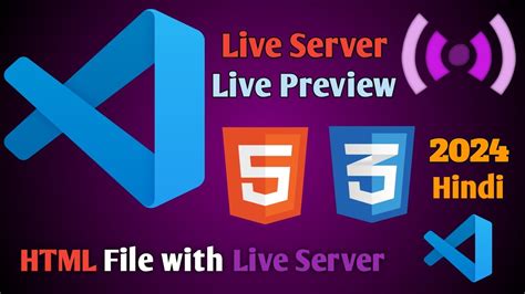 How To Setup Vs Code For Html Web Development Live Serverpreview Tutorial Youtube