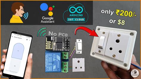 IoT Project Using ESP Arduino Cloud Google Home