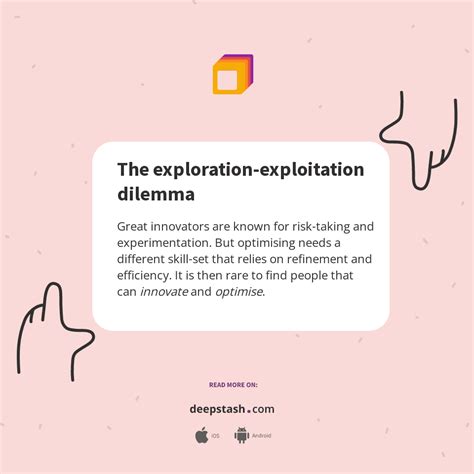 The Exploration Exploitation Dilemma Deepstash