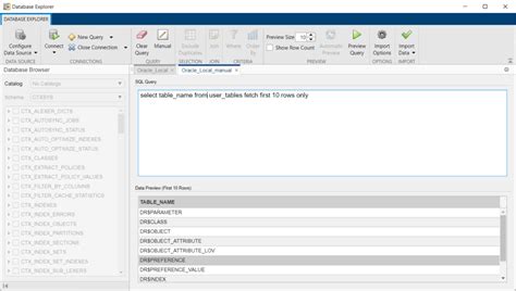How To Connect To Oracle Database And Run Sql Queries From Matlab