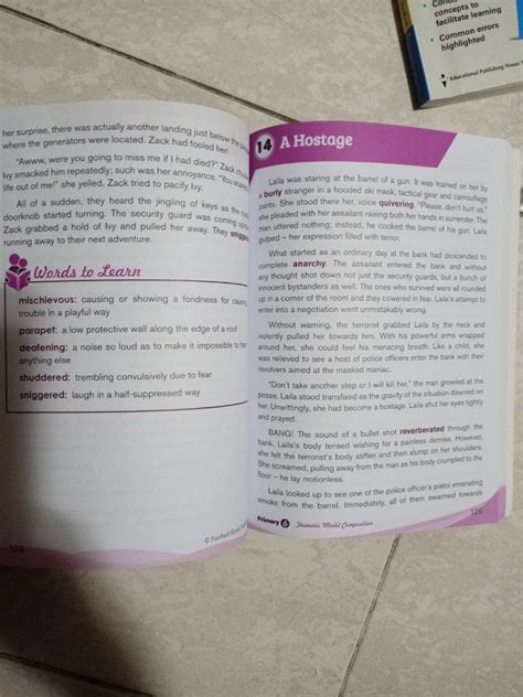 Primary 6 English Thematic Model Composition Psle Hobbies And Toys Books And Magazines Assessment