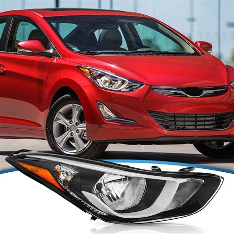 Compatible With 2014 2015 2016 Hyundai Elantra Headlight Assembly