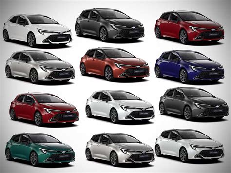 2025 Toyota Corolla Hybrid Hatchback Excel Color Options Autobics