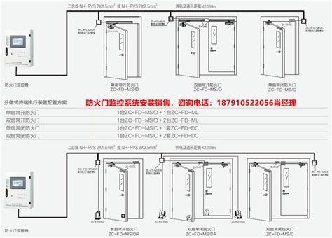防火门释放器安装图解 防火门闭门器安装图片 防火门释放器 第3页 大山谷图库