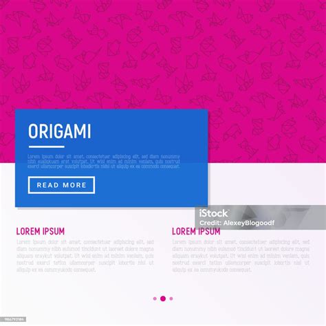 얇은 선 아이콘으로 종이 접기 개념 펭귄 낙 타 여우 곰 참새 물고기 마우스 새 코끼리 캥거루 토끼 인감 너구리 현대 벡터 일러스트 워크샵에 대 한 텍스트를 위한 장소 개에