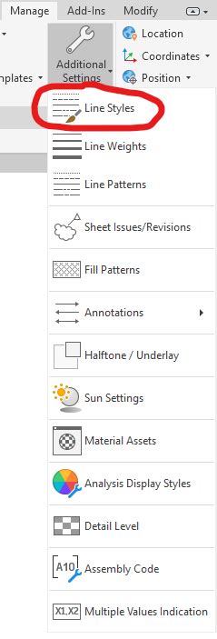 Work Faster By Creating Line Styles Named For Purpose Bim Concepts