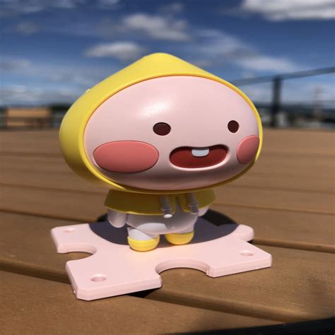 완성품 카카오프렌즈 레인코트 리틀 어피치 피규어 컴퓨존