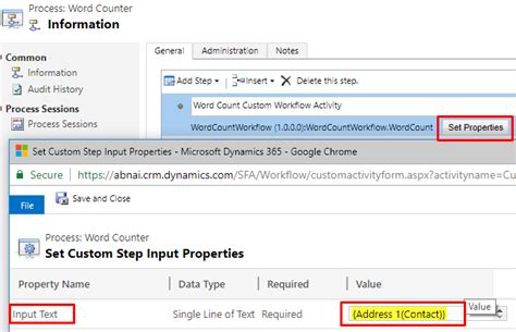 Creating Custom Workflow Activity In Dynamics 365