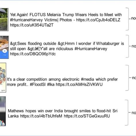 Noninformative Image And Text Tweets Posted During Hurricane Harvey Download Scientific