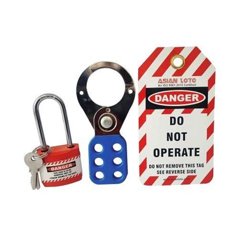 Asian Loto Small Lockout Tagout Kit Alc Skt11 Basic