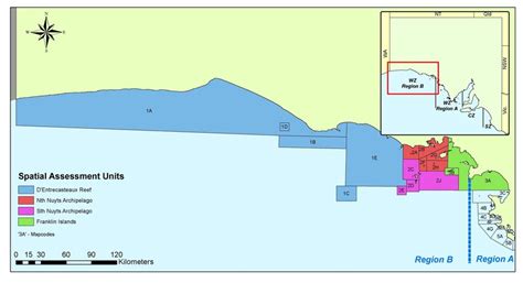 2 Spatial Assessment Units And Map Codes In Region B Of The South