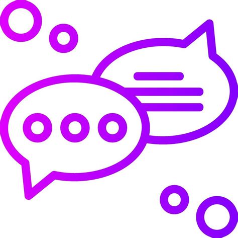 Typing Indicator Linear Gradient Icon 39480697 Vector Art At Vecteezy