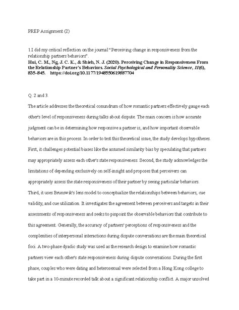 Prep Assignment 3 Prep Assignment Prep Assignment 2 1 Did My