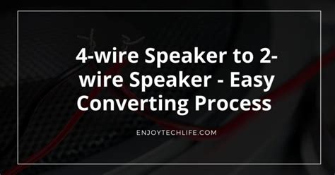 How To Connect 2 Speakers To One Output Enjoytechlife