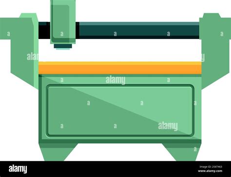 Steel Plant Cnc Icon Cartoon Vector Machine Equipment Industry