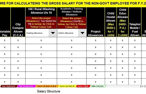 Automatic Income Tax Preparation Software In Excel For F Y 2025 26