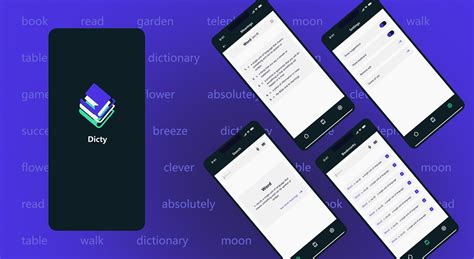 Dictionary App Ui Design Prototype Behance Dictionary App Ui Design Prototype Behance