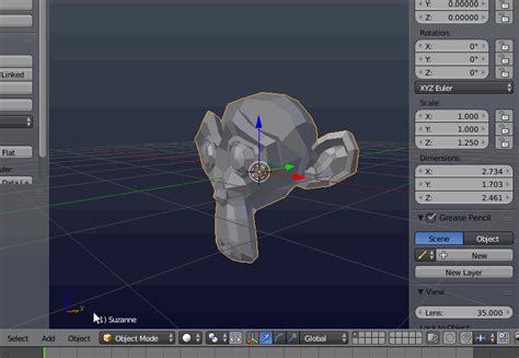 Mesh What Is The Exact Purpose Of Object Scale Blender Stack Exchange