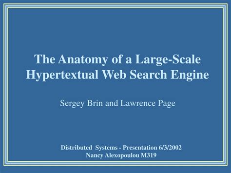 PPT Scaling Google Search Architecture For Quality And Scalability PowerPoint Presentation