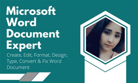 Create Edit Format Design Microsoft Word Documents By Hibaali786 Fiverr