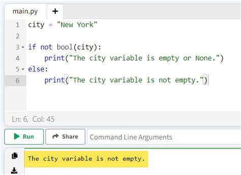 How To Check If A Variable Is Null Or Empty In Python