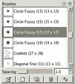 GIMP User Manual Brushes Dialog
