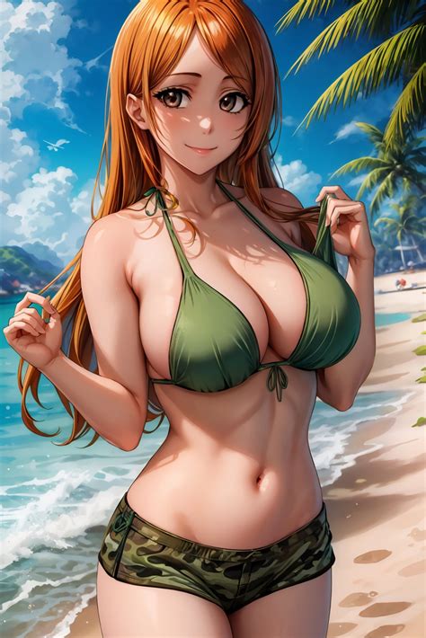 Rule 34 Ai Generated Alternate Costume Bleach Breasts Female Female