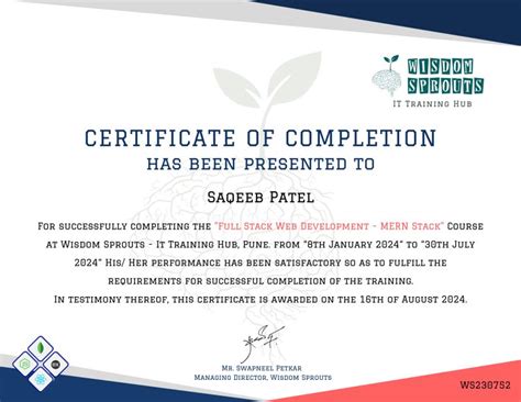 Saqeeb Patel On Linkedin Webdevelopment Mernstack