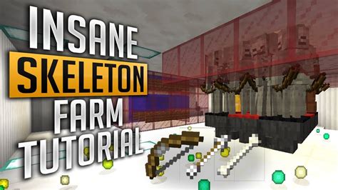 Insane Skeleton Farm Tutorial Modern Design 116 18 Youtube