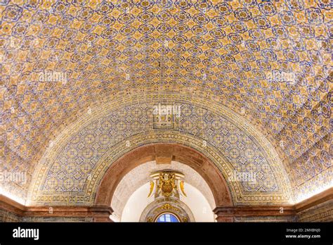 chapel in Ericeira Capela de Nossa Senhora da Boa Viagem e de Santo António Portugal Stock Photo