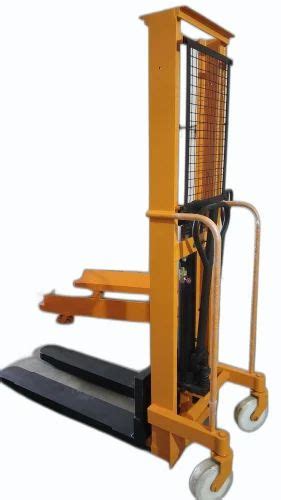Mild Steel Manual Fork Stacker For Industrial At In Ahmedabad