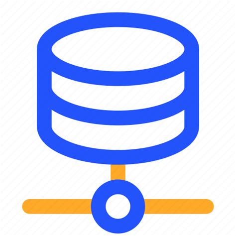 Database Hosting Network Server Data Storage Icon Download On