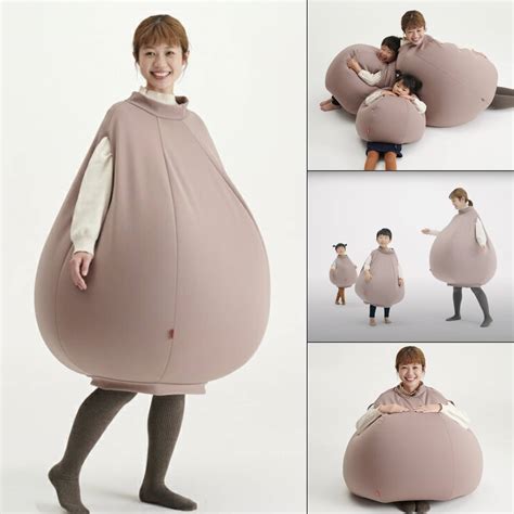 Wearable Bean Bag Chair The Green Head