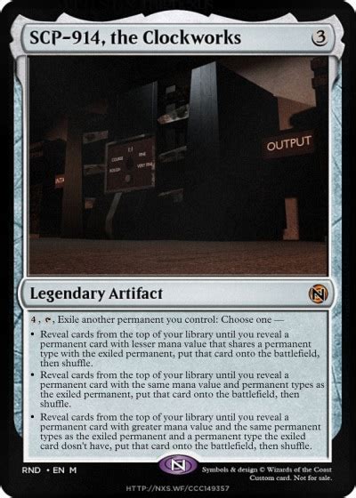Mtgnexus Scp