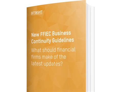 2020 Ffiec It Handbook Updates Business Continuity Is The Focus