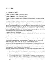 Hw Pdf Homework The Problems Are From Chapter Problem Points P In The Th