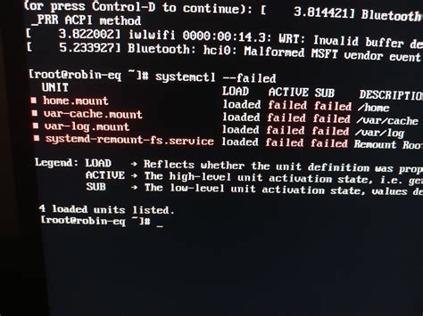 Kernel 681 Kernel Boot Graphics And Hardware Endeavouros