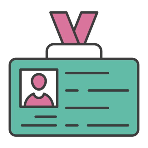 Identity Generic Outline Color Icon