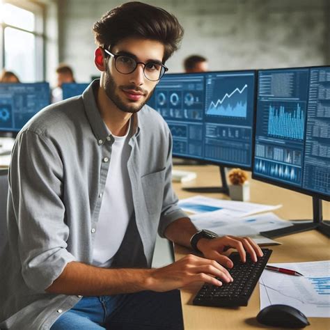 Data Analyst Hd Stock Images Premium Ai Generated Image