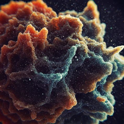 Microscopic 3d Render Of A Complex Cellular Structure Stock Illustration Illustration Of