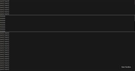 Custom Scrollbar Codesandbox