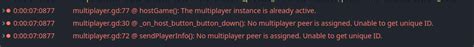 how to restart multiplayer instance in godot 4 1 2 r godot
